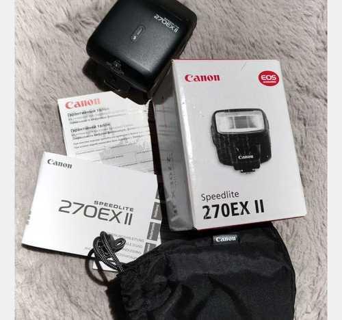 Canon speedlite 270ex ii