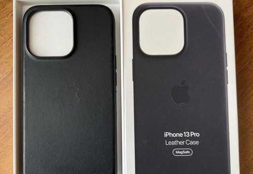 Чехол на iPhone 13 Pro Leather Case оригинал