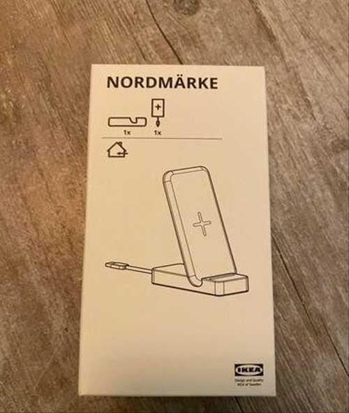 Беспроводная зарядка IKEA nordmarke