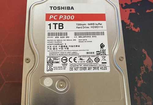 Жесткий диск Toshiba 1 тб (2019 года)