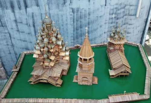 Модель (макет) ансамбля «кижи»