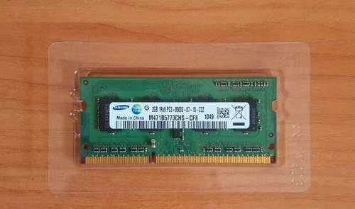 DDR3 Samsung 2GB SO-dimm (Для Ноутбука)