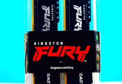 Память HyperX Fury DDR4 2666 мгц 2*8 гб dimm