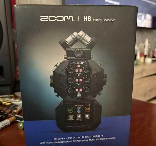 Zoom H8 цифровой диктофон, рекордер