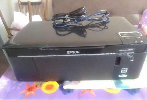 Мфу a3 струйный цветной принтер Epson