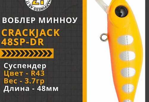 Воблер Pontoon21 Crackjack 48мм 3.7гр.цв R43