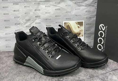 Кроссовки Ecco Biom Leather "Black"