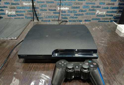 Sony PS3 slim 320 gb прошитая