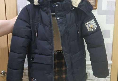 Зимняя детская куртка для мальчика 134