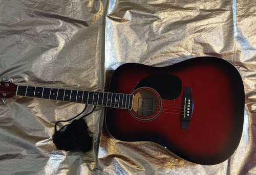 Акустическая гитара Caraya F630-RDS новая