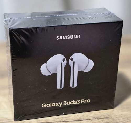 Galaxy Buds 3 pro новые Серебристые\белые