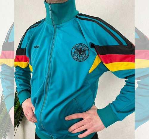 Костюм спортивный adidas "DFB" (Green) на манжете