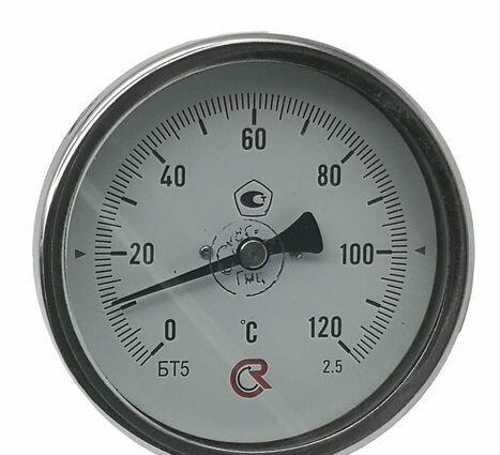 Термометр биметаллический бт-51.211 (0+120) 100мм
