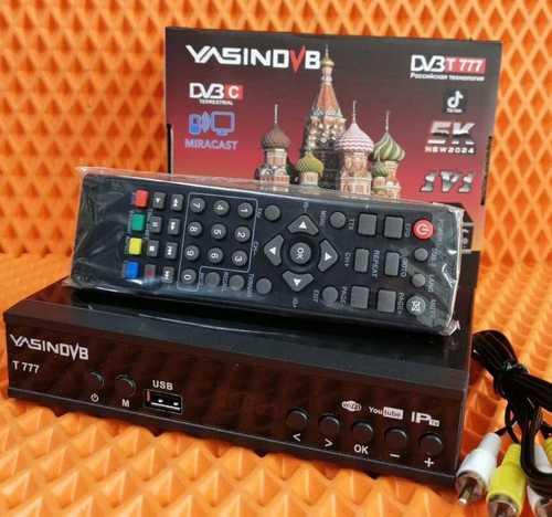 Ресивер цифровой yasin T777 эфирный DVB-T2/C