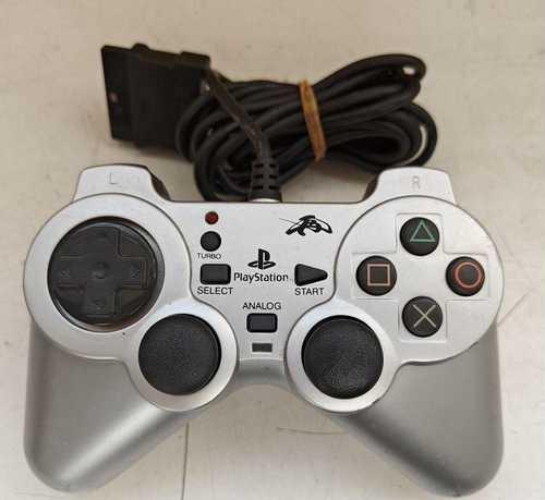 PS2 Fujiwork Analog Rensya Controller White