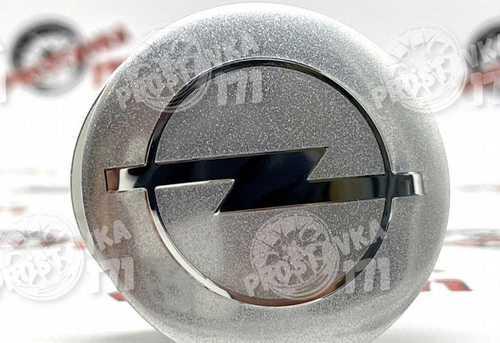 3D стикеры Opel 56мм (silver)