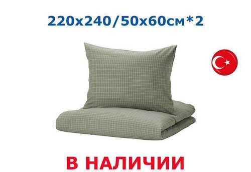 Akerfibbla IKEA икеа Акерфиббла лён постельное 220