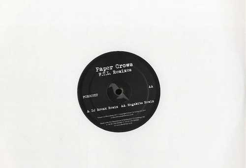 Paper Crows – F.T.L. Remixes - Fingertips (Break R