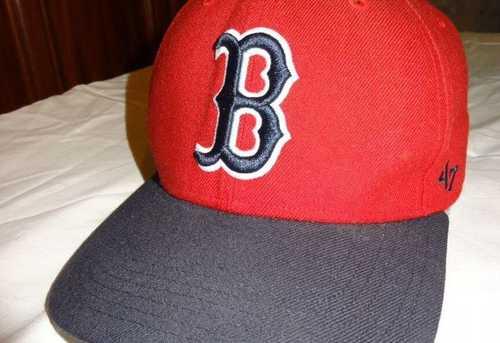 Бейсболка snapback фирмы 47 brand Boston Red Sox