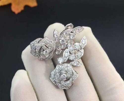Серьги Piaget Rose 3,59 ct