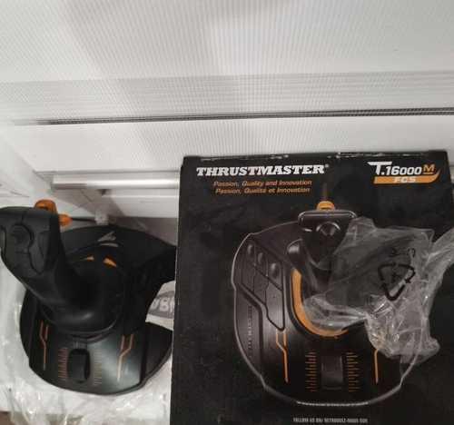 Джойстик ThrustMaster T-16000M FCS черный