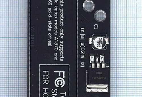 Переходник SATA 12+6pin SSD для Macbook Air 2010