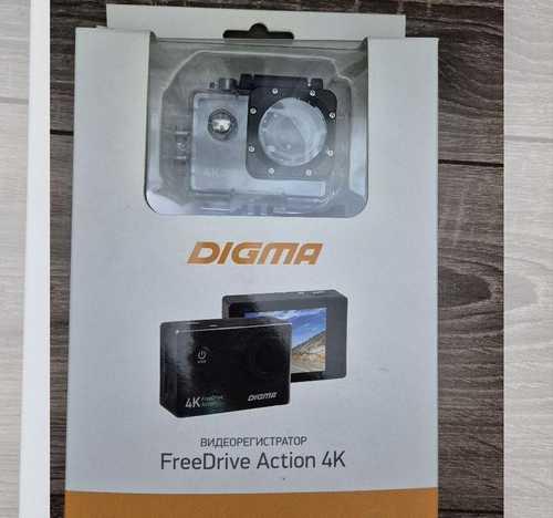 Видеорегистратор digma freedrive action 4k