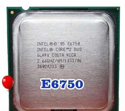 Intel Core2 Duo E6750 Процессор 775 сокет