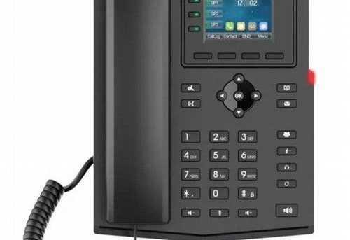 Телефон IP Fanvil X303P c б/п черный