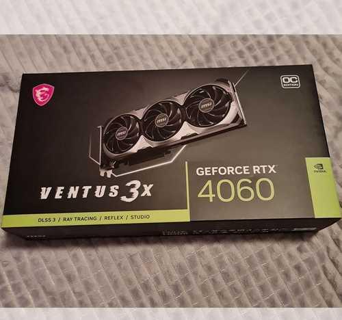 Видеокарта MSI rtx 4060 Ventus 3x OC