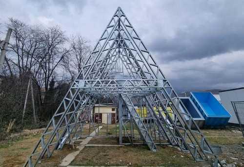 Лстк каркас треугольного дома (А-фрейм)