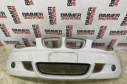 Передний бампер BMW E81 E87 Mtech м тех цвет 300