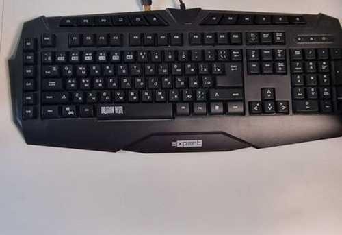 Игровая клавиатура Qumo Expert Black USB