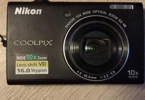 Фотоаппарат nikon coolpix S6200