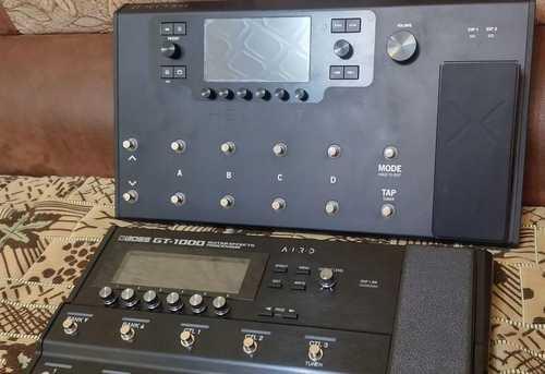 Line 6 helix lt, Boss gt 1000