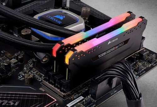 Оперативная память corsair vengeance rgb pro 16 gb