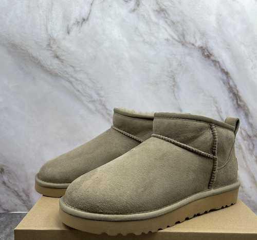 Угги Мужские Ugg Classic Ultra Mini Khaki