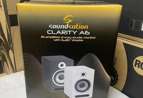 Студийный монитор, черный, Soundsation Clarity-A6