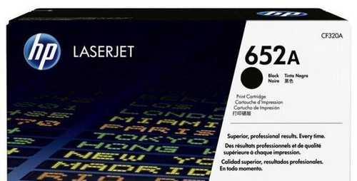 Картридж HP 652A Black LaserJet Toner Cartridge CF