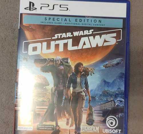 Star wars outlaws ps5 диск