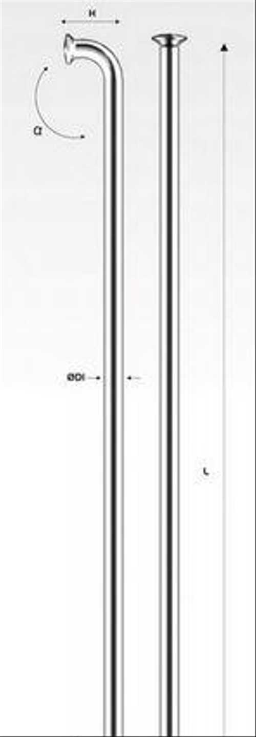 Спица для велосипеда 282 мм Pillar Spoke P14 (Rich