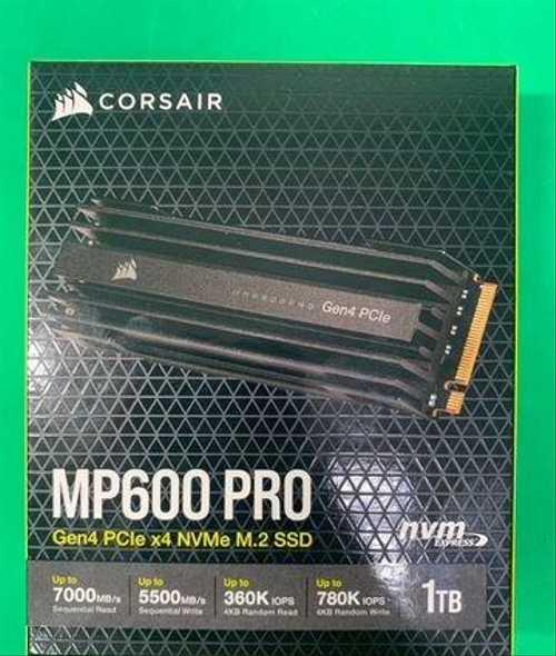 Corsair MP600 PRO 1tb TLC / 7000/5500mbs, NEW