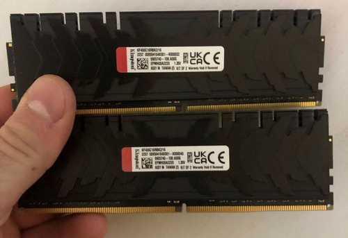 Память Kingston fury Renegade 16 gb 3600 ddr4