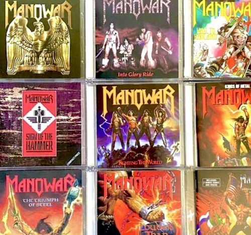 Музыкальные cd диски Manowar