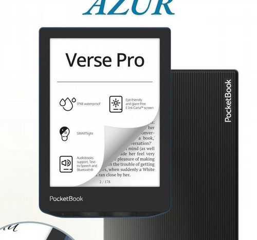 Электронная книга pocketbook Verse Pro Azur