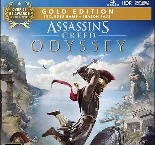 Assassins creed odyssey gold edition l xbox X/S