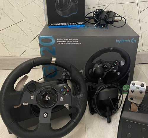 Игровой руль logitech g920 с кпп