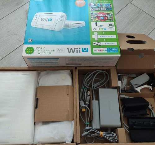 Nintendo Wii U ntsc-J Premium Set 32 GB Прошитая