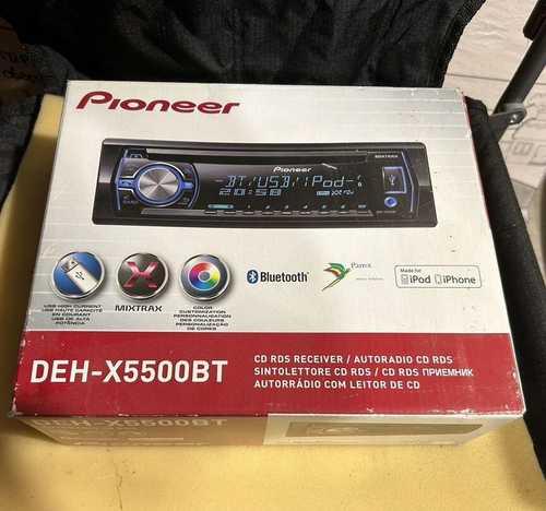 Магнитола Pioneer deh-x5500bt