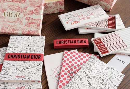 Блокнот, карандаши Christian Dior